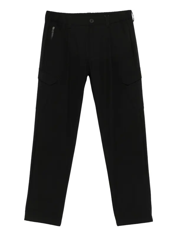 Herno Cargo Tapered Trousers - Black