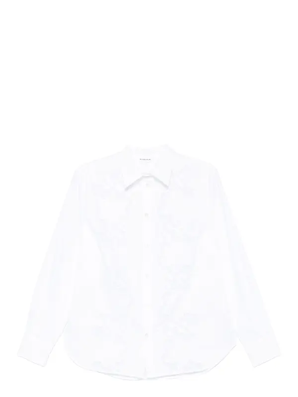 P.a.r.o.s.h Embroidered Shirt - White