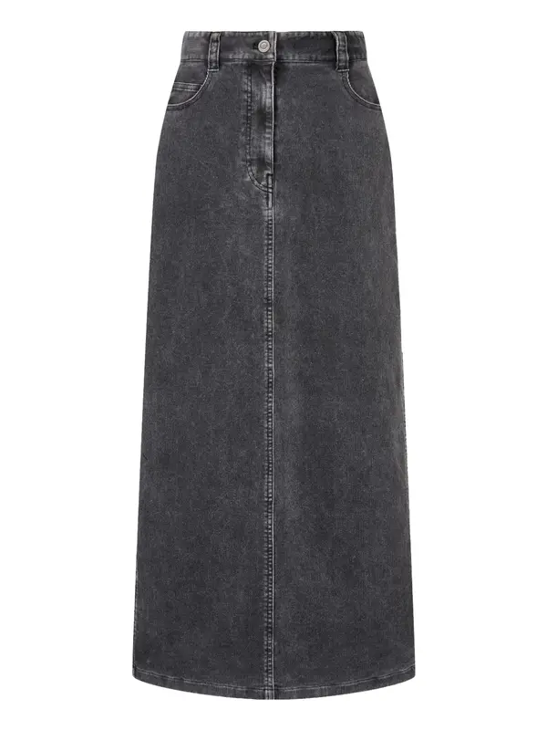 STUDIO TOMBOY Corduroy Maxi Skirt - Grey