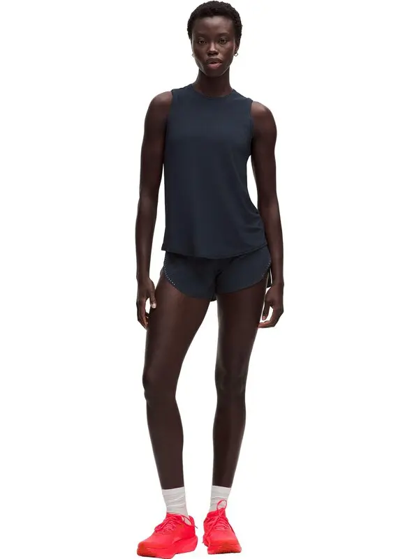 Lululemon Fast And Free High-rise Split Short 3 - True Navy