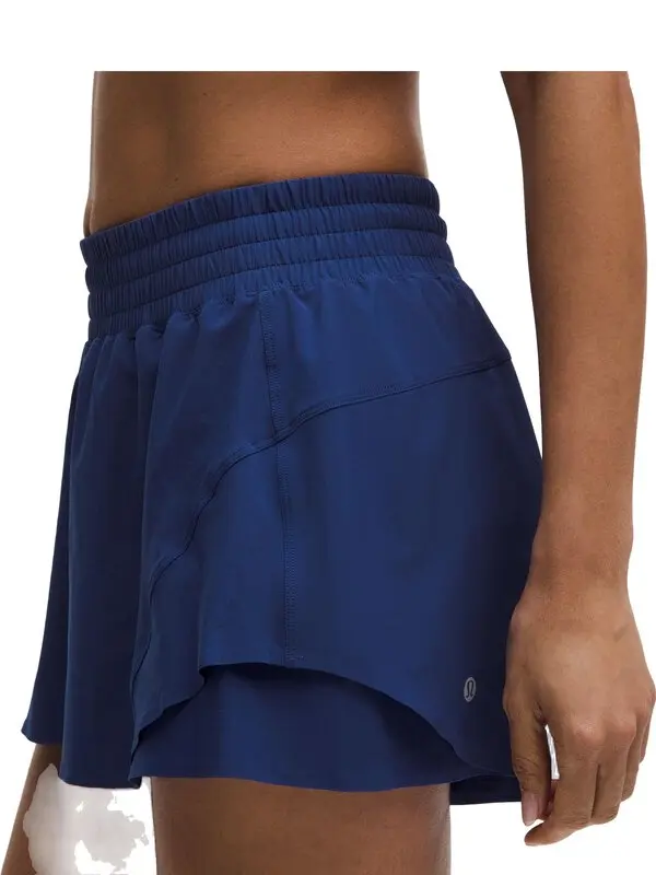 Lululemon Shake It Out High-rise Running Short - Clubhouse Blue