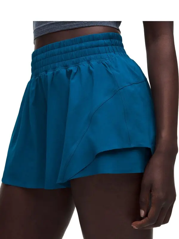 Lululemon Shake It Out High-rise Running Short - Jet Set Blue
