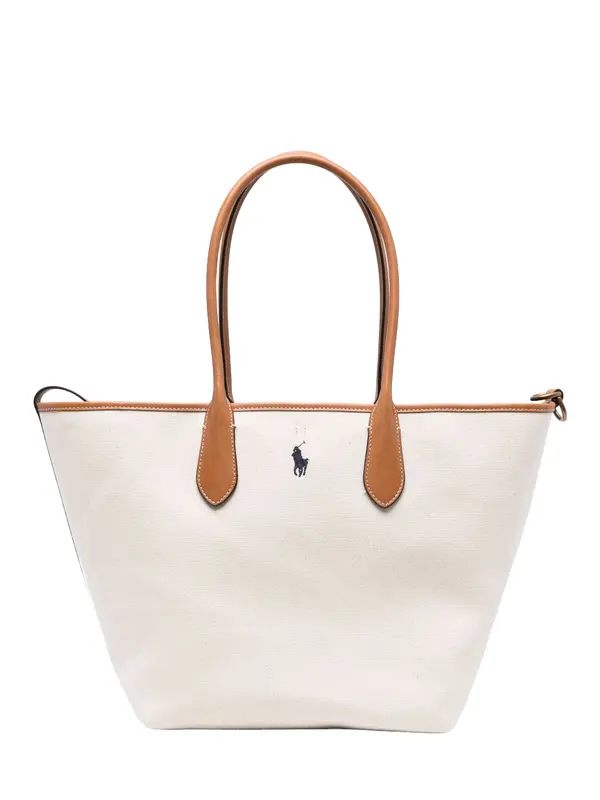 Polo Ralph Lauren Canvas Tote - Neutrals
