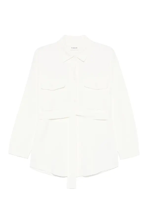 P.a.r.o.s.h Knitted Shirt - White