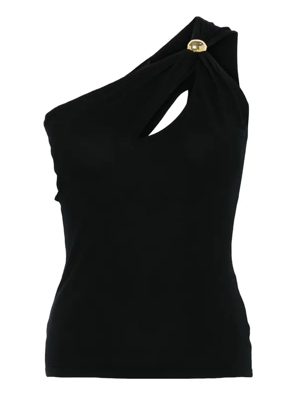 Federica Tosi Cut-out Tank Top - Black