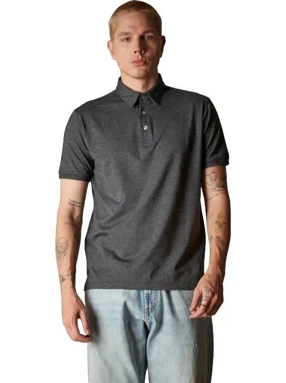 MEMBERS ONLY Polo Shirt - Charcoal
