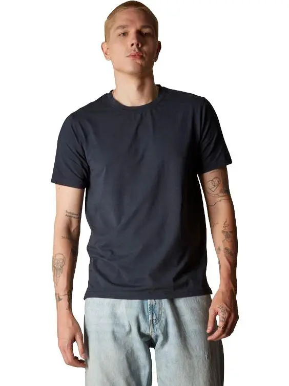 MEMBERS ONLY Crew Neck T-shirt - Navy