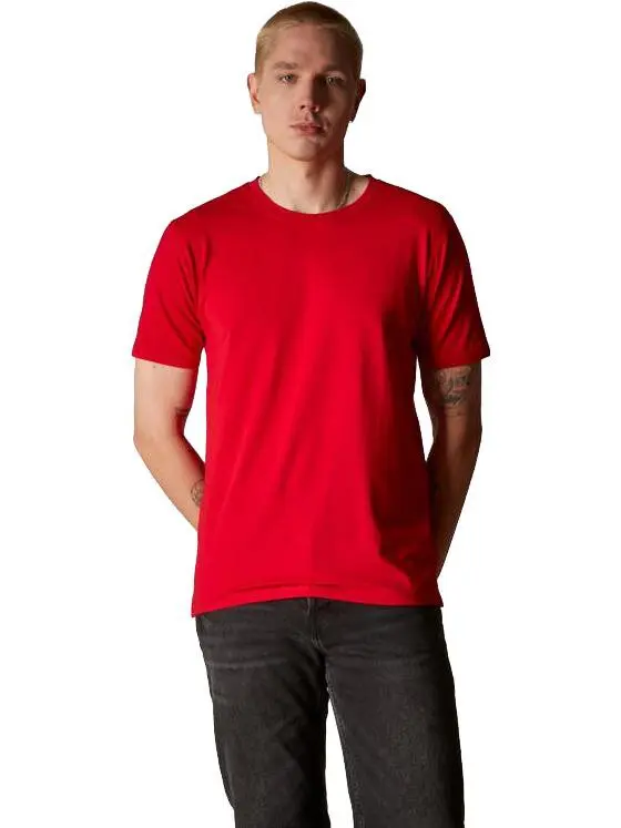 MEMBERS ONLY Crew Neck T-shirt - Red