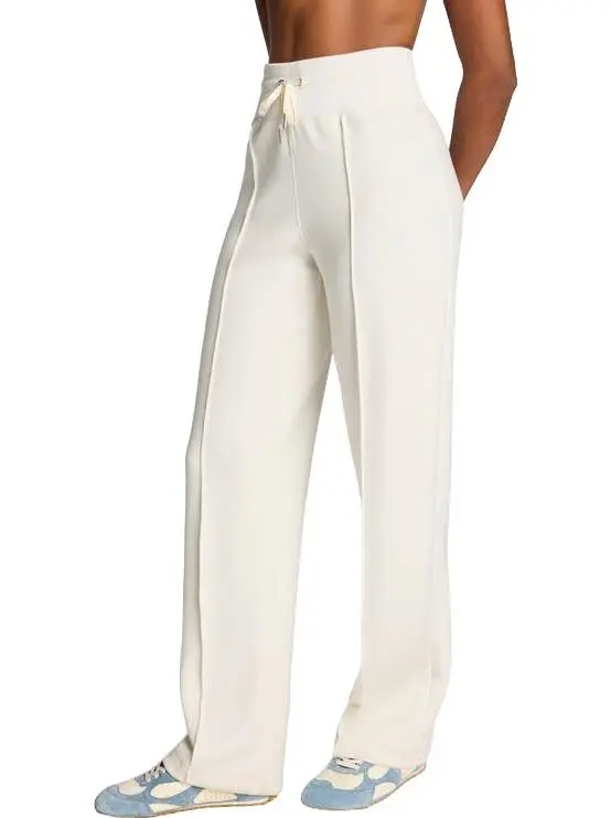Spanx Airessentials Luxe Straight Leg Pants - Ivory