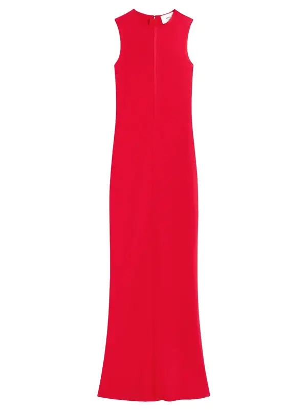 Ami Sleeveless Maxi Dress - Red
