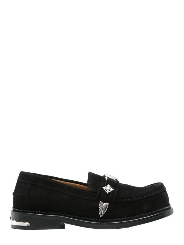 Toga Square Loafers - Black