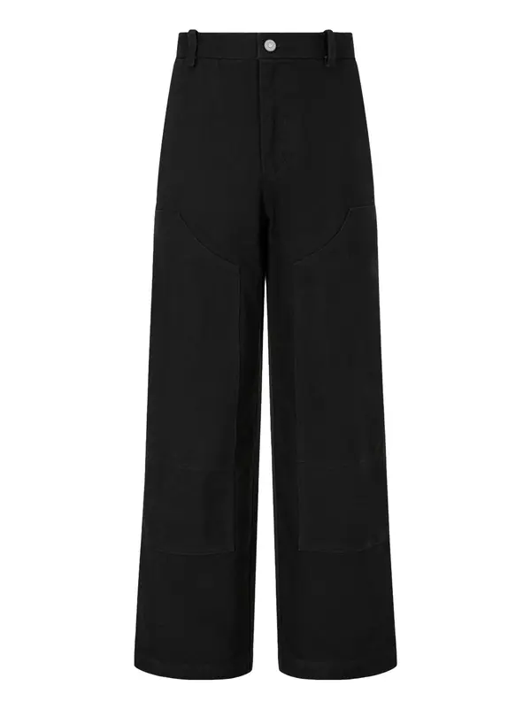 STUDIO TOMBOY Wide-leg Trousers - Black