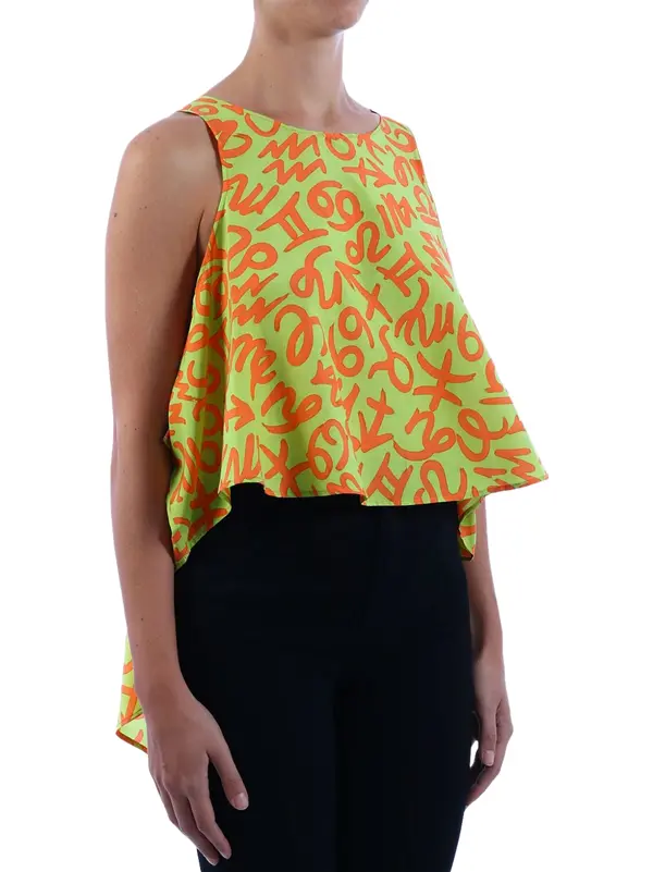 Jeremy Scott Asymmetric Top - Green