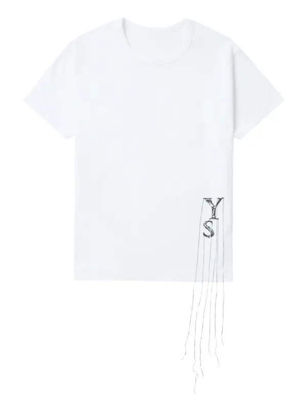 Y’s Logo-embellished T-shirt - White