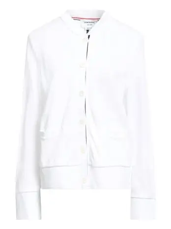 Thom Browne Cotton Cardigan - White
