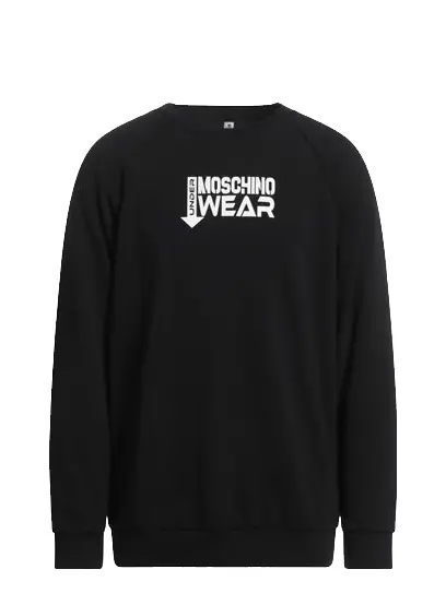 Moschino Cotton Fleece Sweatshirt - Black