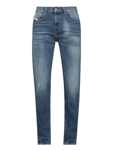 Diesel Jeans In Cotton, Hemp And Elastane - Blue