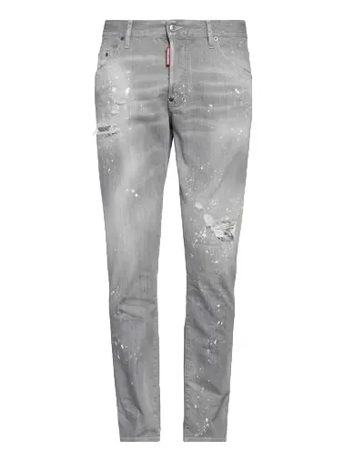 Dsquared2 Tapered Jeans With Five Pockets - Grey