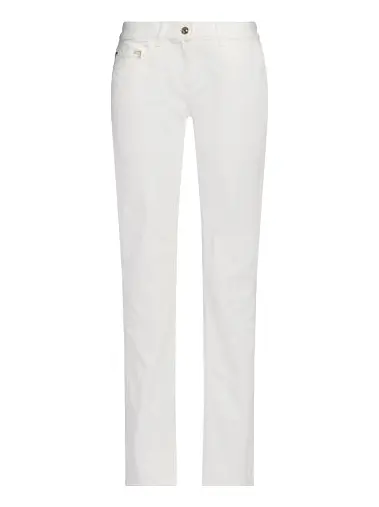 Palm Angels Cotton Straight-leg Jeans - White