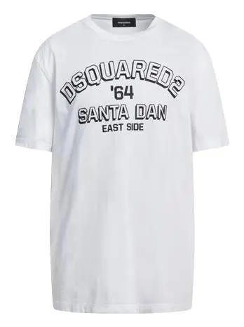Dsquared2 T-shirt Military Size Cotton - White