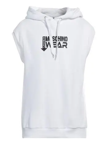 Moschino Cotton-blend French Terry Sweatshirt - White
