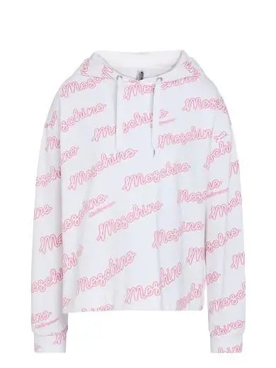 Moschino Cotton-elastane French Terry Sweatshirt - White