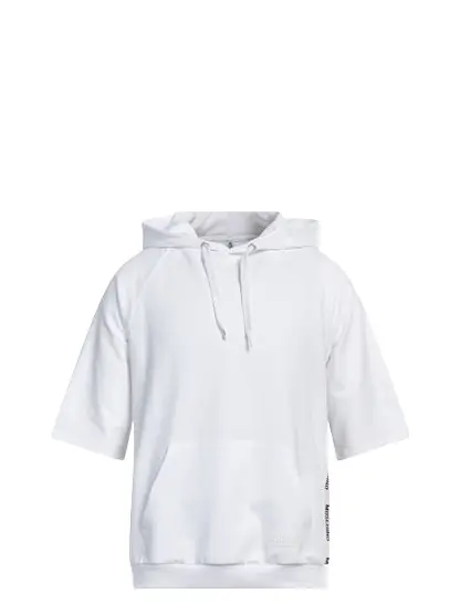 Moschino Hooded Short Sleeve Sweatshirt - White