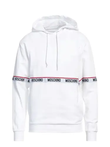 Moschino Cotton-blend French Terry Sweatshirt - White