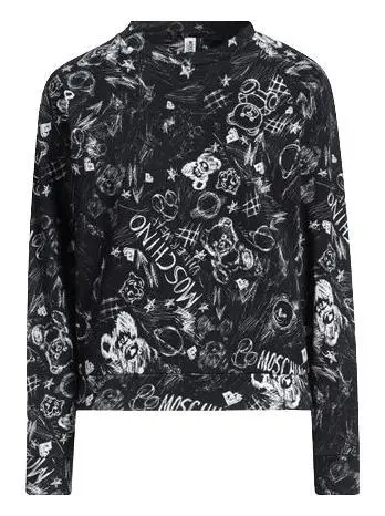 Moschino Cotton-blend Sweatshirt - Black