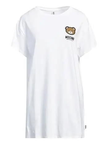 Moschino T-shirt In Cotton And Elastane - White