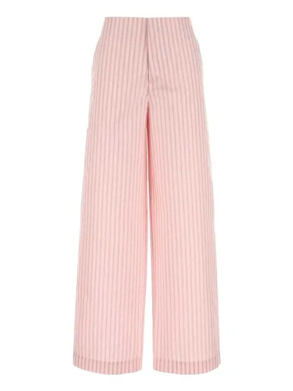 Philosophy Di Lorenzo Serafini Embroidered Poplin Pants - Stripped