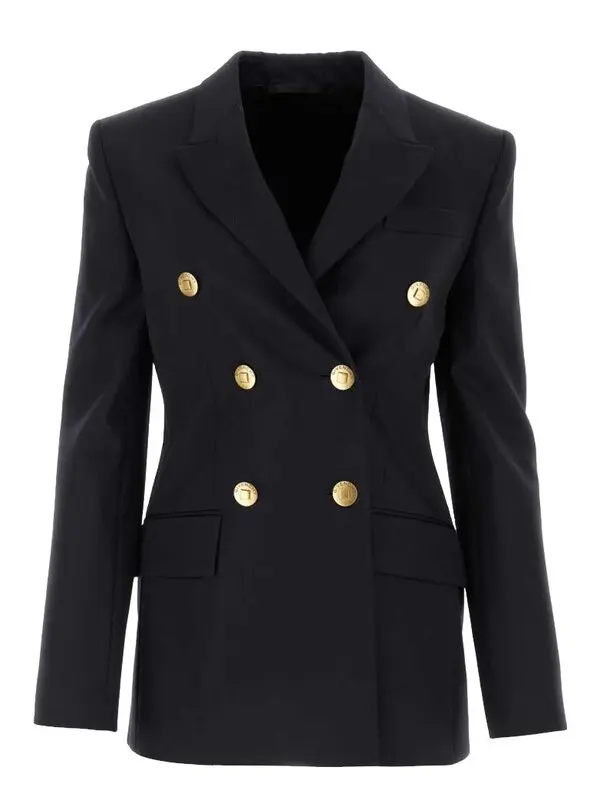Givenchy Wool Blend Blazer - Blue