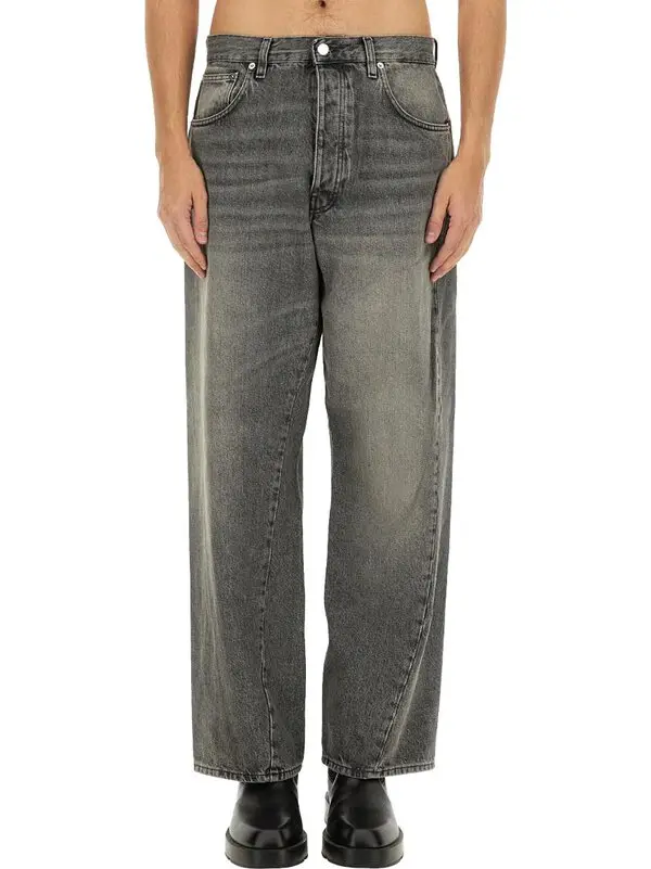 SUNFLOWER Wide Leg Jeans - Grey
