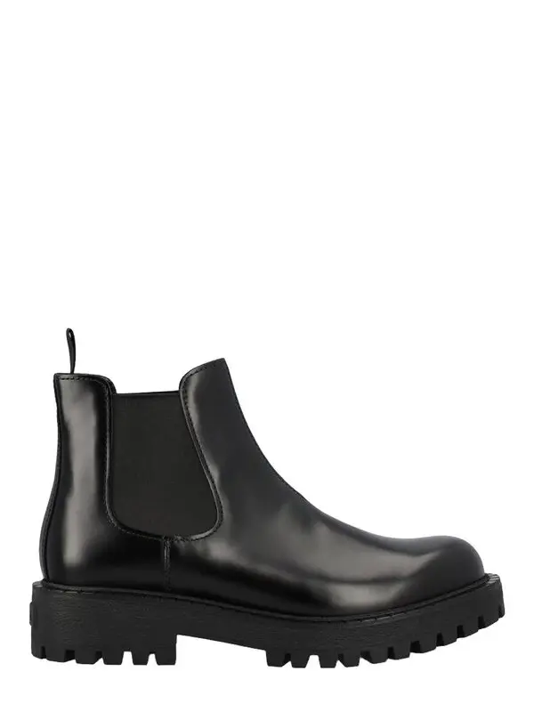 Prada Chelsea Ankle Boots - Black