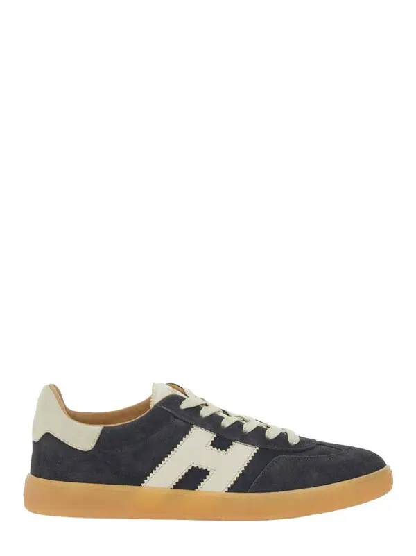 Hogan Leather Sneakers - Blue