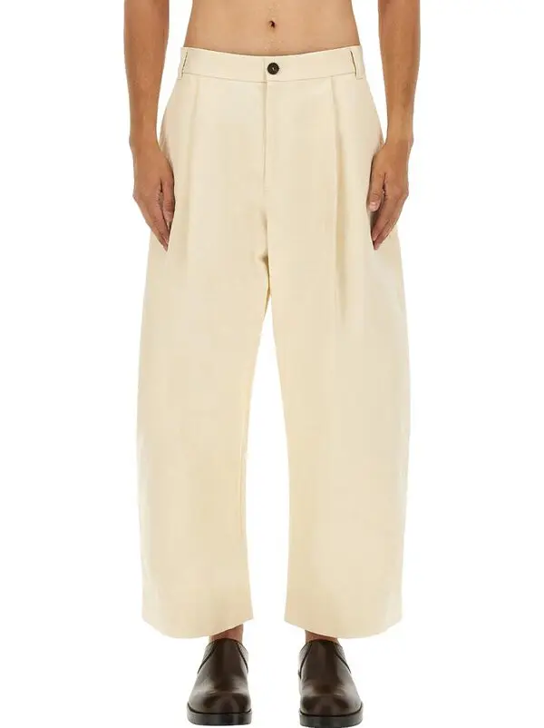 Studio Nicholson Sorte Trousers - Beige