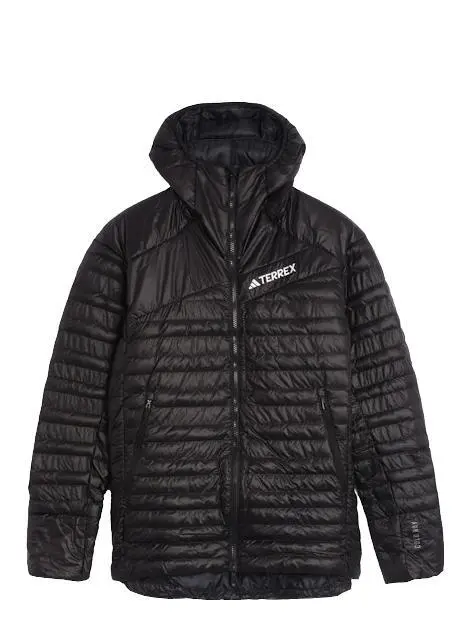 Adidas Terrex Techrock Down Hooded Jacket - Black