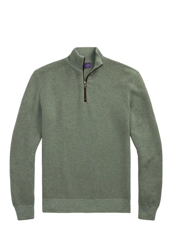 Ralph Lauren Purple Label Knitted Jumper - Green