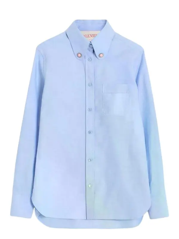 Valentino Garavani Long-sleeve Shirt - Blue