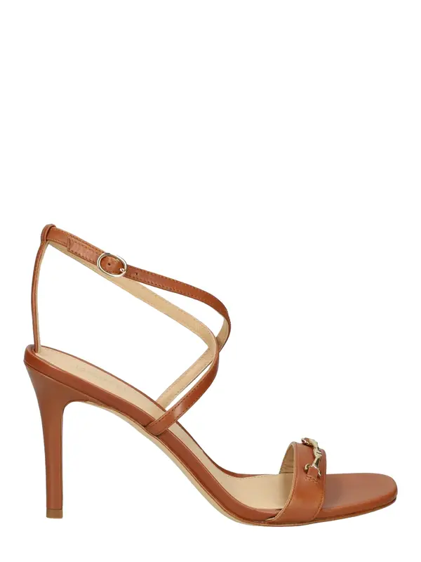 Michael Kors 89mm Leona Sandals - Brown