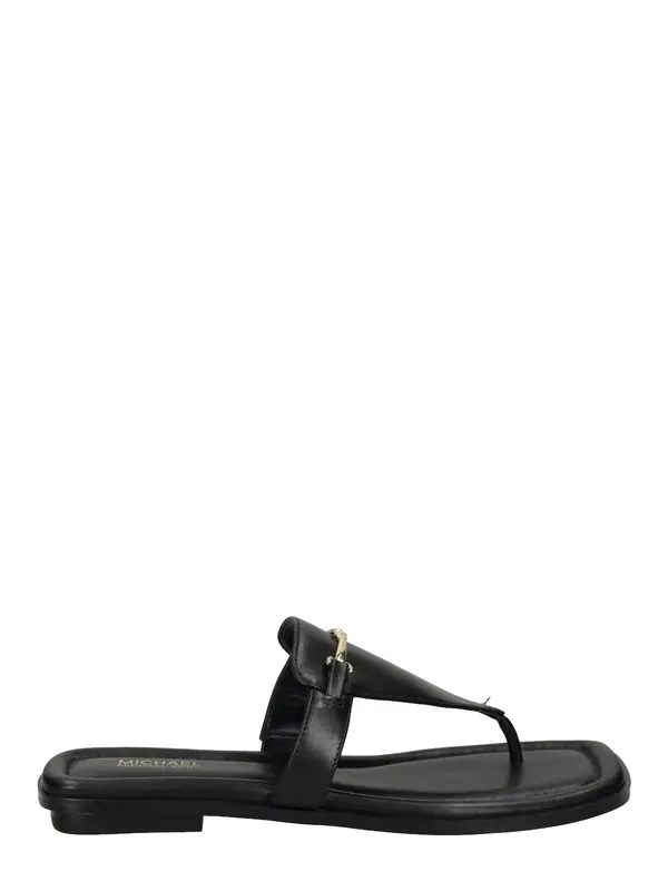 Michael Kors Lena Thong Sandals - Black