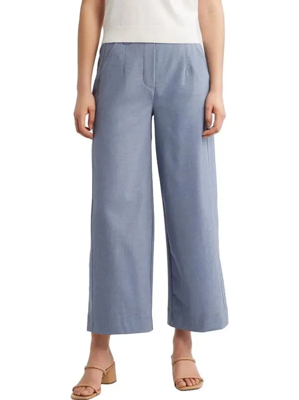 Wit & Wisdom Glider Skyrise Wide Leg Pants - Infinity Blue