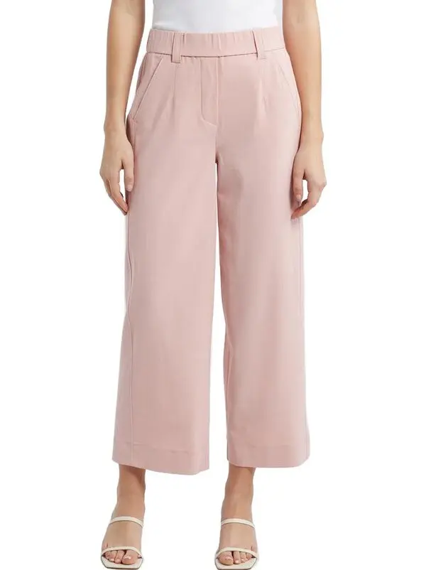 Wit & Wisdom Glider Skyrise Wide Leg Pants - Rose Bloom