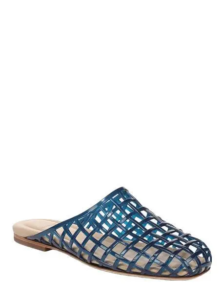Vince Barcelona Jelly Cage Mule - Cosmic Blue