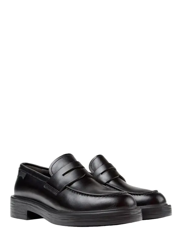 Camper Dean Penny Loafer - Black