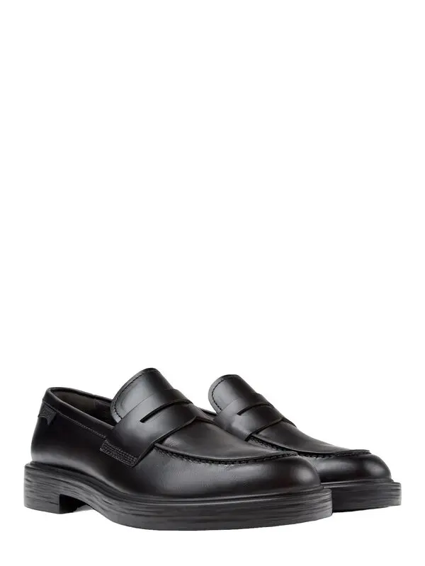 Camper Dean Penny Loafer - Black