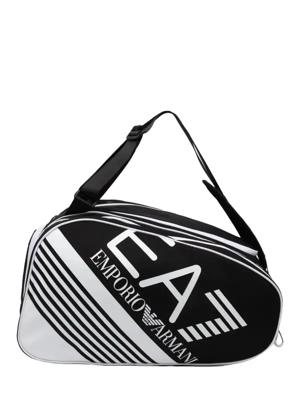 Emporio Armani Logo-print Padel Racket Backpack - Black