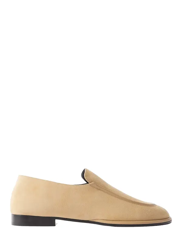 NEOUS Polaris Suede Loafers - Neutrals
