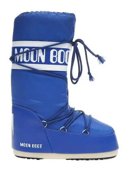 Moon Boot Icon Nylon Boots - Electric Blue