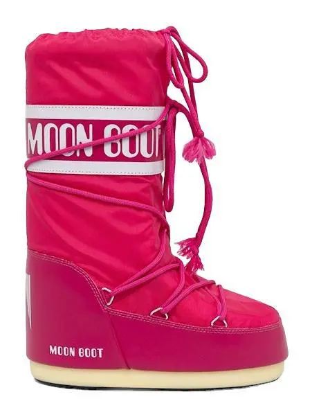 Moon Boot Icon Nylon Boots - Magenta